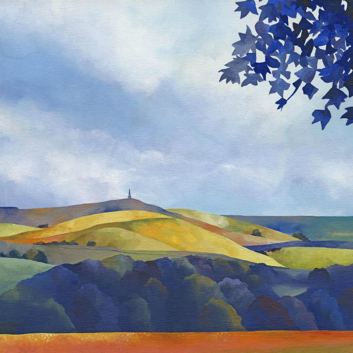 Evening Pike Ltd Edition Giclée Print – Julia Ogden
